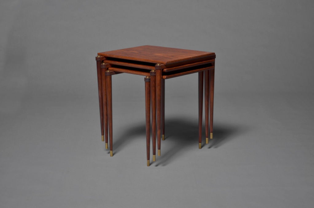 A Set of Three Stacking Tables at 1stdibs