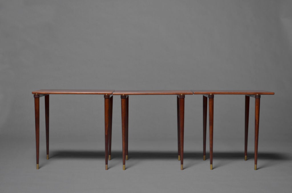 A Set of Three Stacking Tables at 1stdibs