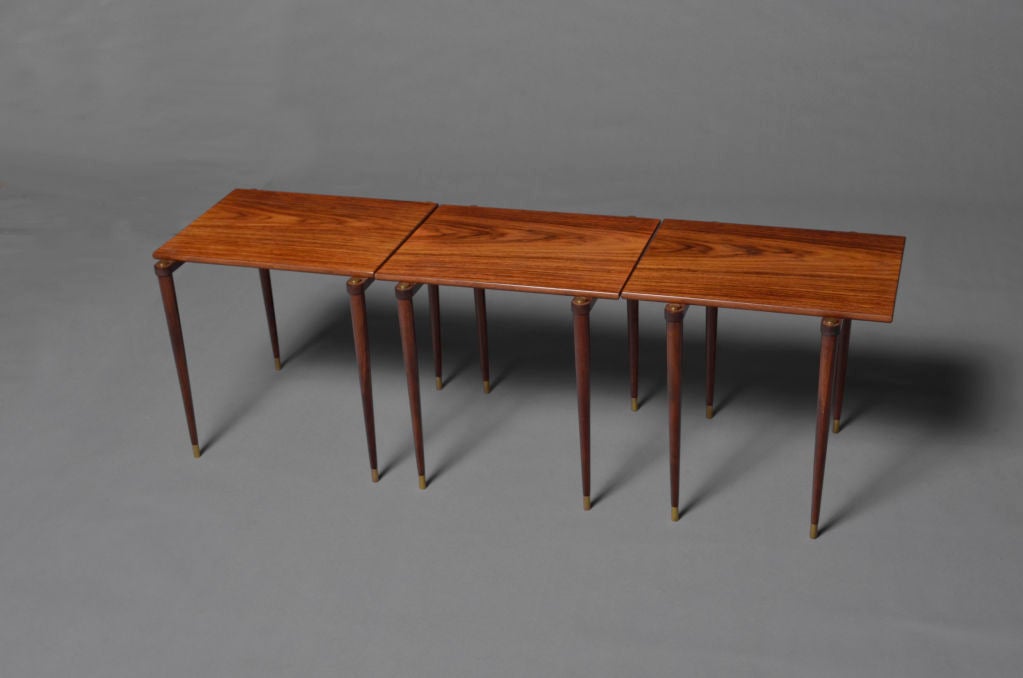 A Set of Three Stacking Tables at 1stdibs