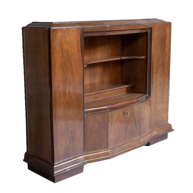 Rare meuble de collection Art Déco français en bois de rose En vente ...