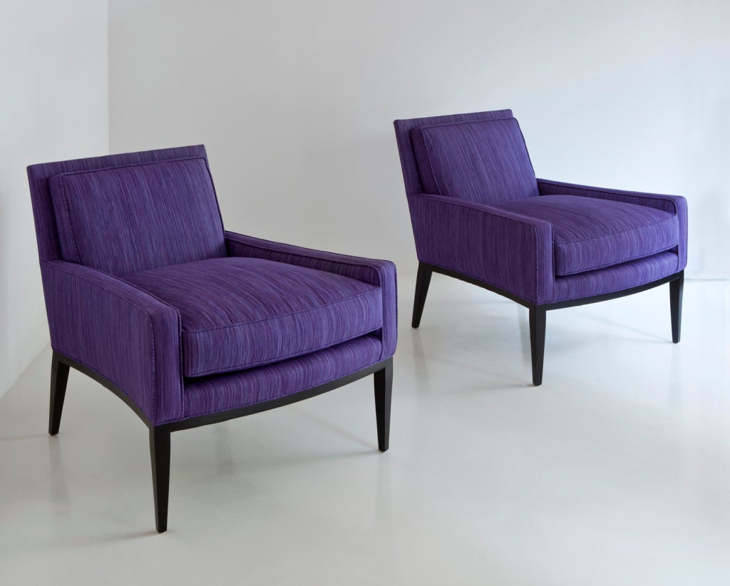 Liz O'Brien Editions Billy Chair and Ottoman For Sale at 1stDibs