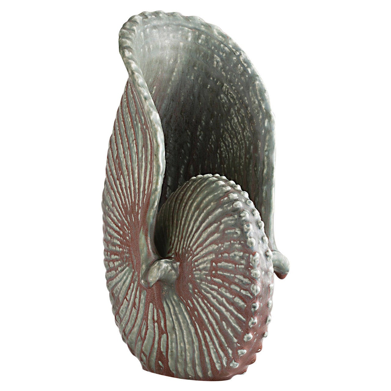 Monumental Seashell Sculpture by Gunnar Nylund at 1stDibs