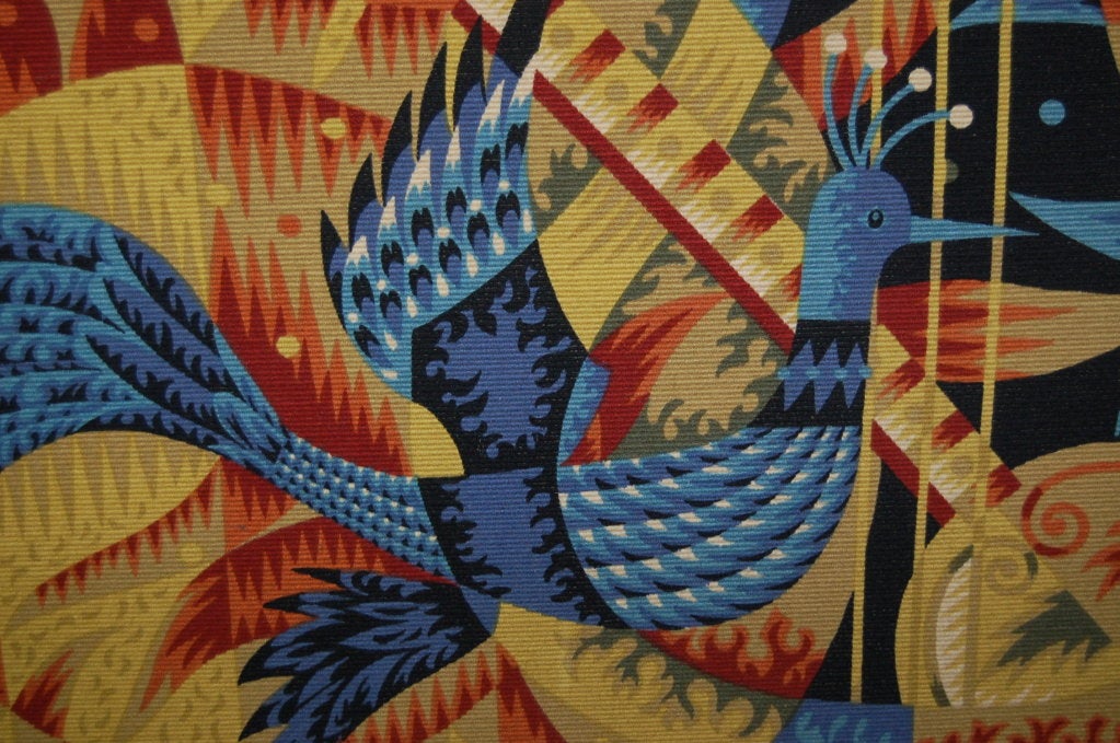 Alain Cornic 1950's French Wall tapestry at 1stDibs