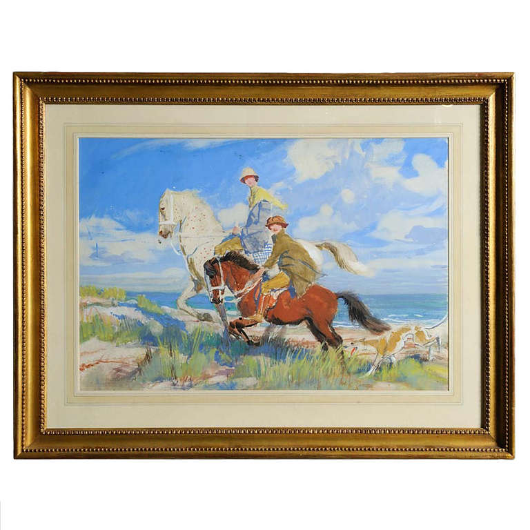 Watercolour/ Gouache By George Spencer Watson, For Sale at 1stDibs ...