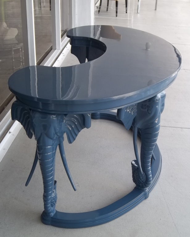 Glamorous "Elephant" Desk at 1stDibs | elephant desks, the glamorous ...