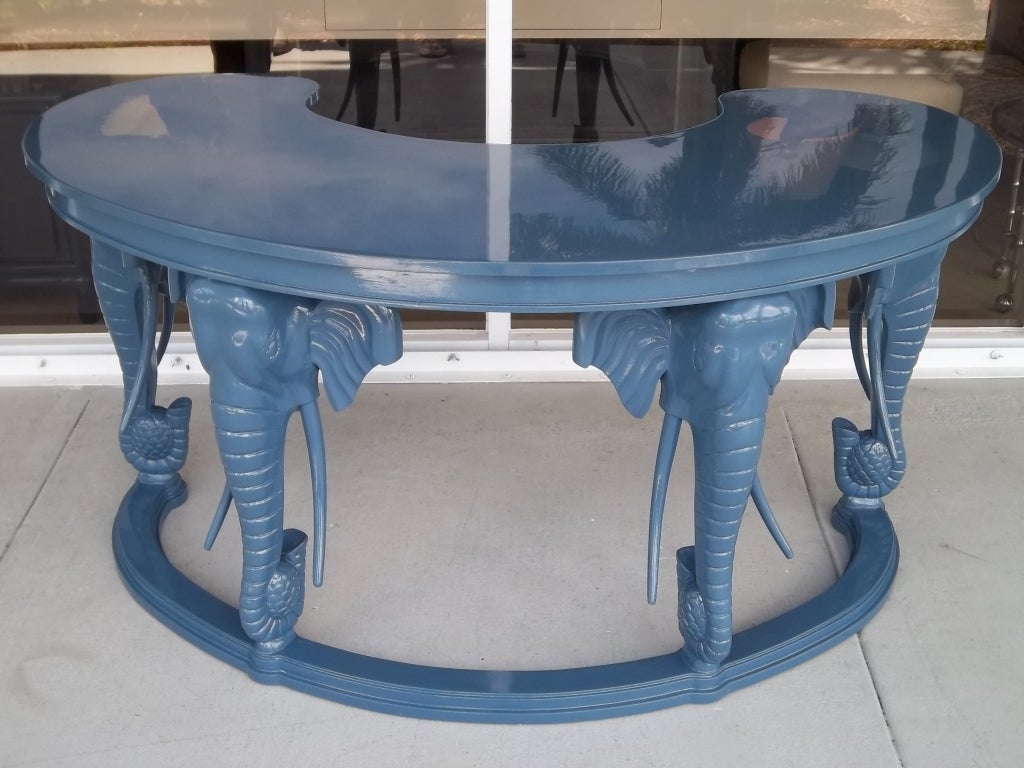 Glamorous "Elephant" Desk at 1stDibs | elephant desks, the glamorous ...