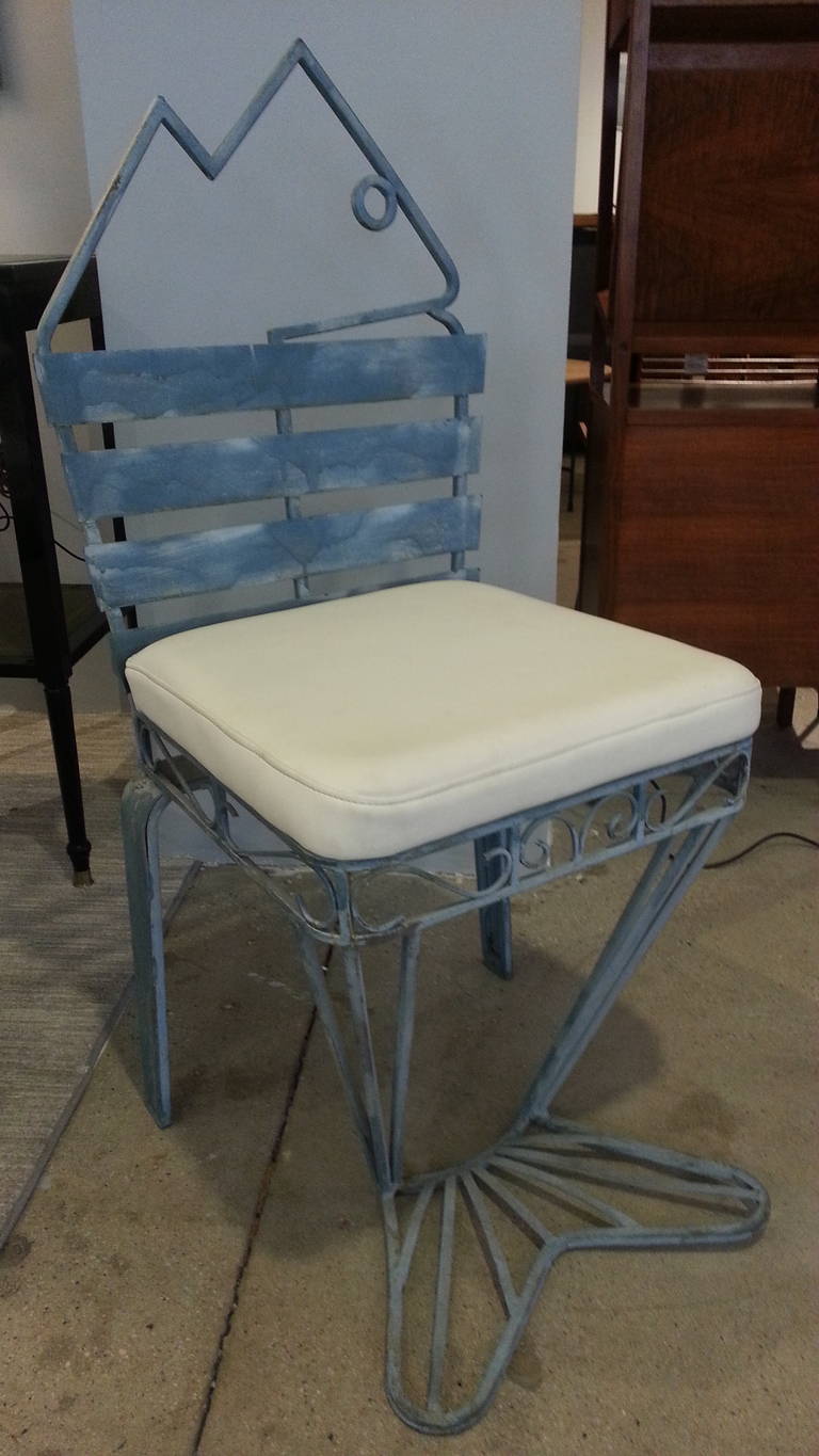 Pair Whimsical "Fish" Side Chairs at 1stDibs