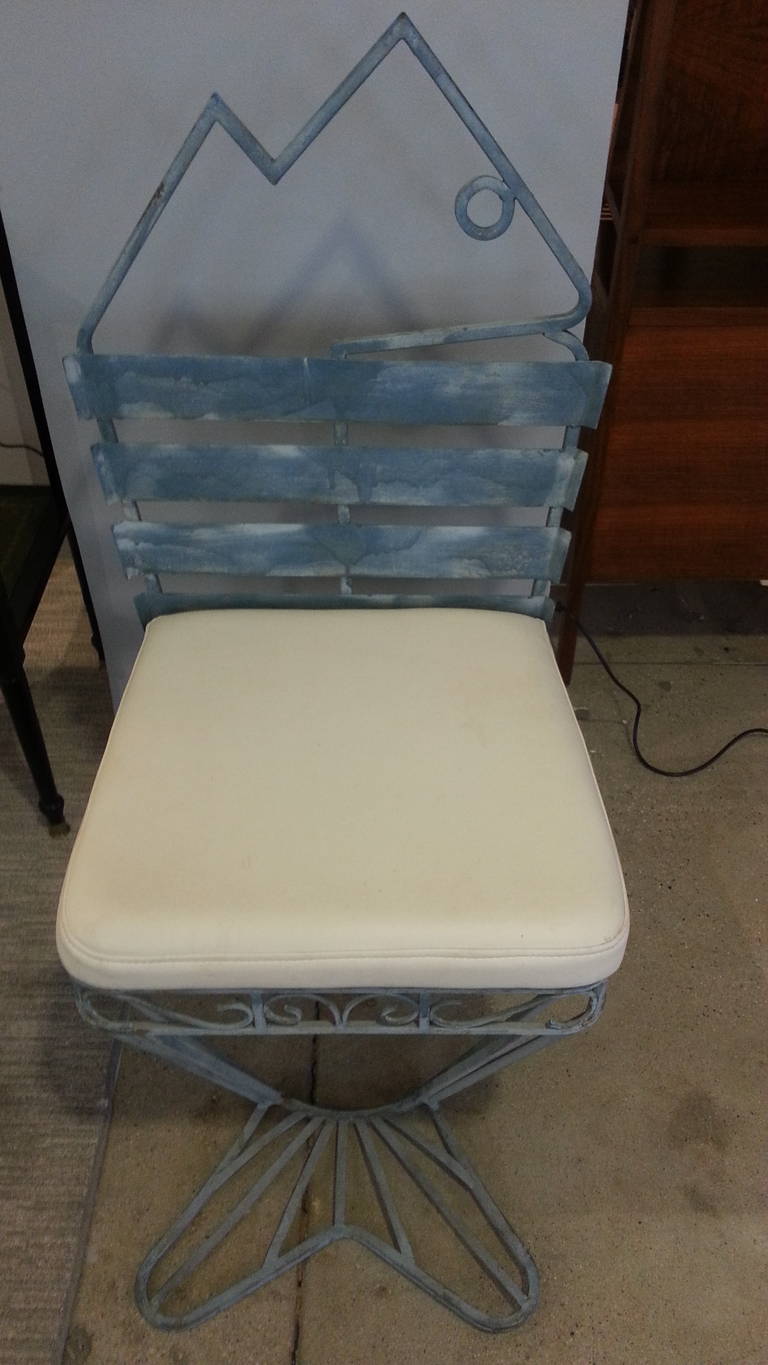 Pair Whimsical "Fish" Side Chairs at 1stDibs