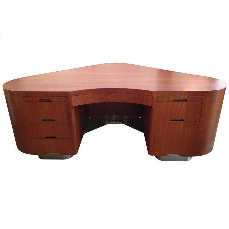 Art Deco Fletcher Aviation Desk at 1stDibs