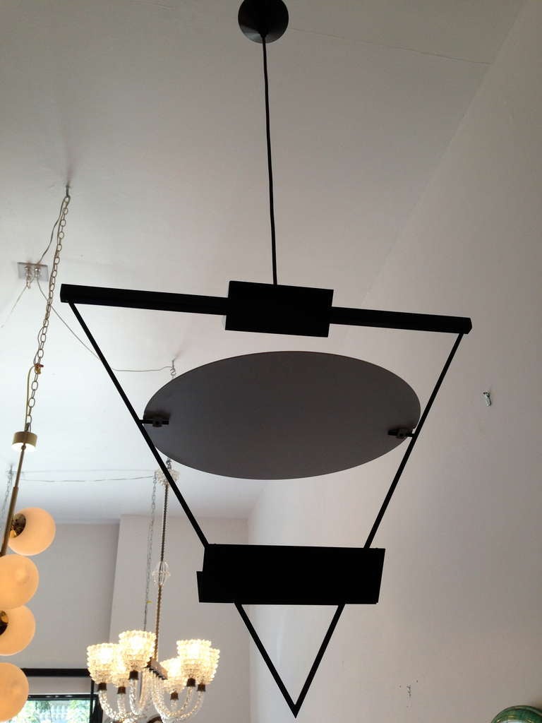 French 1980s Ceiling Light / Pendant at 1stDibs