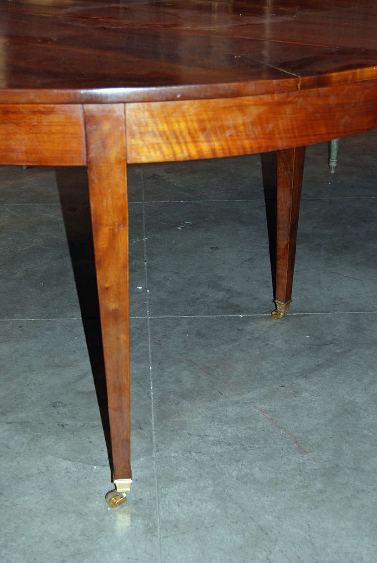 18th Century Walnut Louis XVI Extension Table at 1stDibs