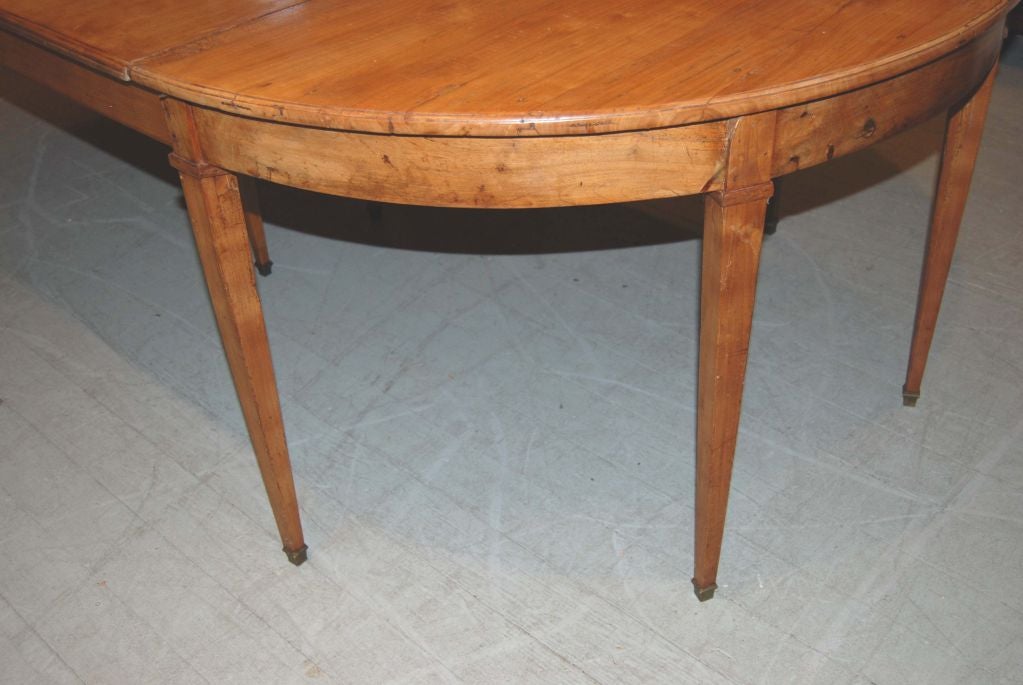 18th c. Directoire Pearwood Dining Table at 1stDibs