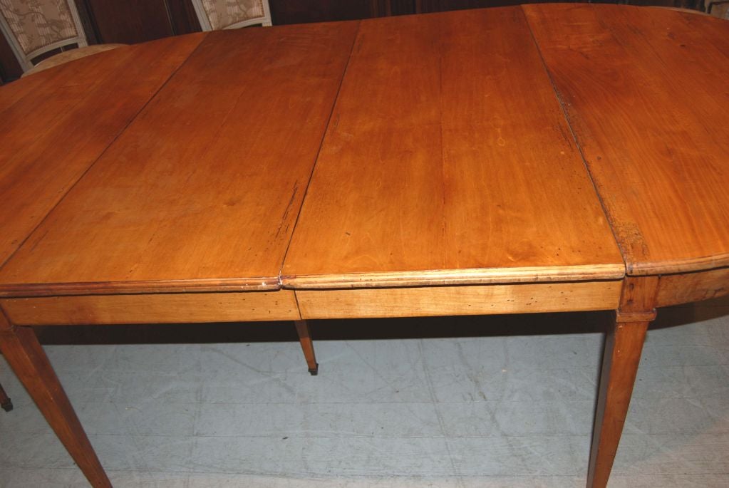18th c. Directoire Pearwood Dining Table at 1stDibs