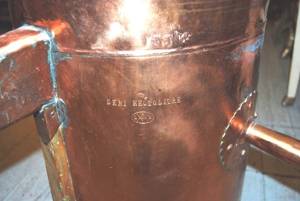 19thc. Copper Vat at 1stDibs