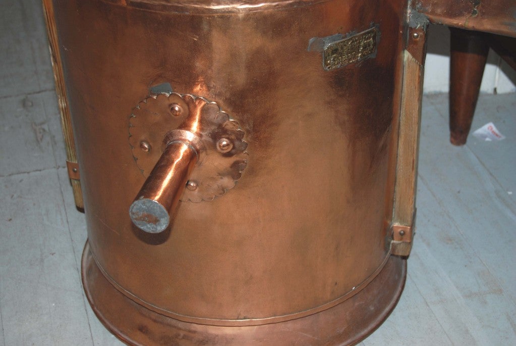 19thc. Copper Vat at 1stDibs
