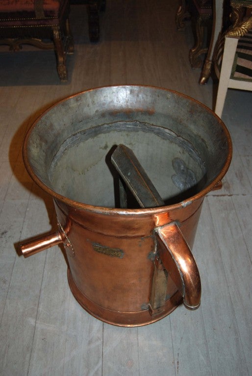 19thc. Copper Vat at 1stDibs
