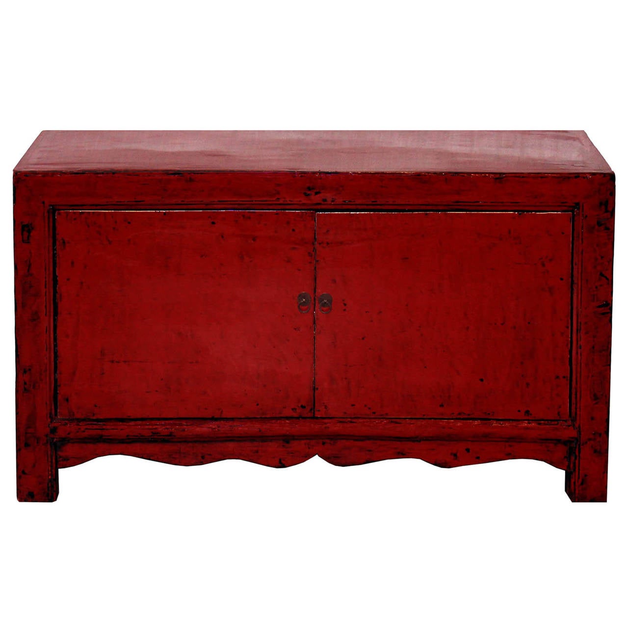 Red 2 Door Buffet at 1stDibs