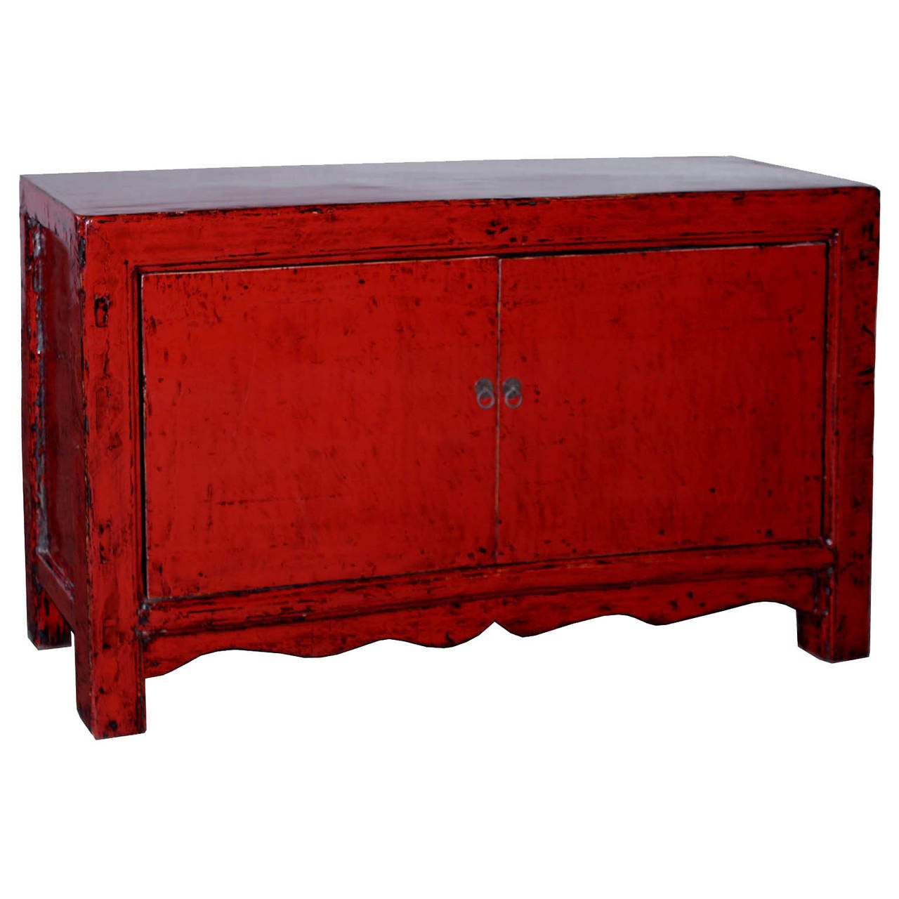 Red 2 Door Buffet at 1stDibs