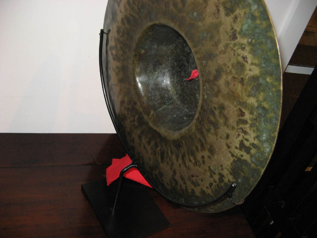 Chinese Bronze Gong at 1stDibs
