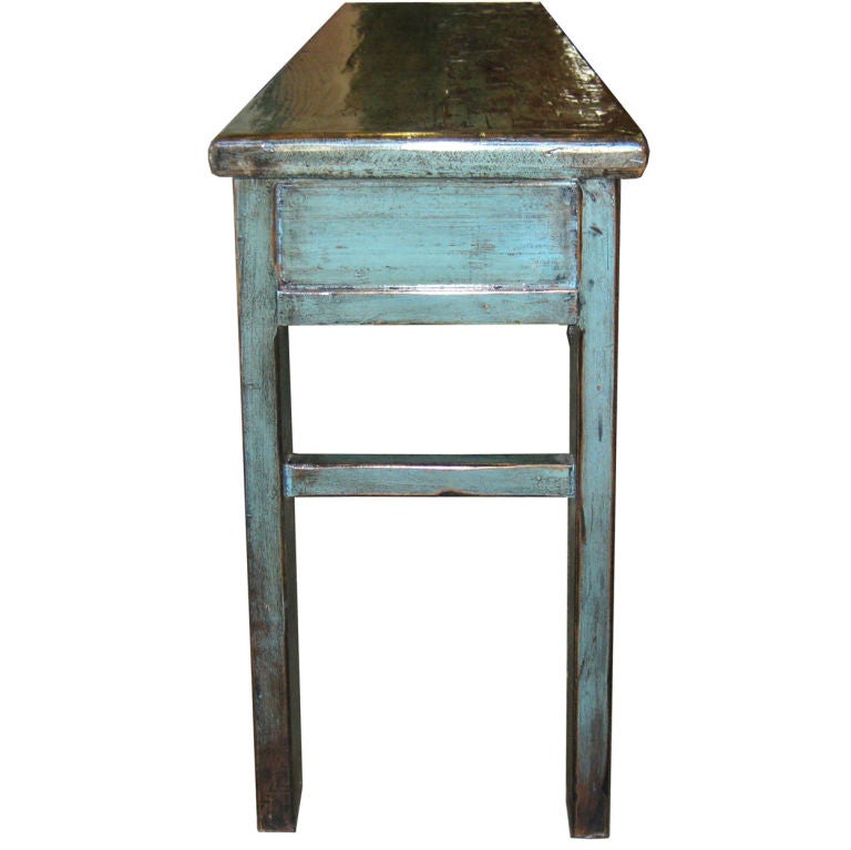 Blue Console Table at 1stDibs