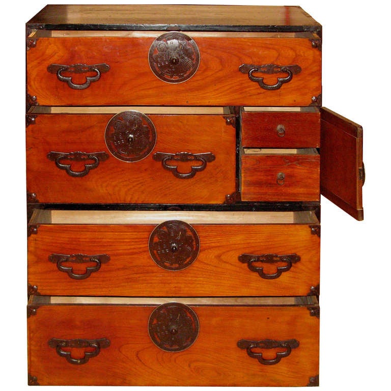 Japanese Clothing Chest at 1stDibs