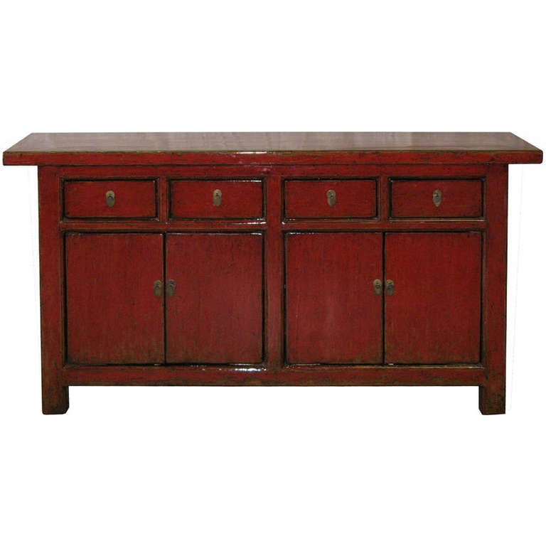Gansu Red Buffet at 1stDibs
