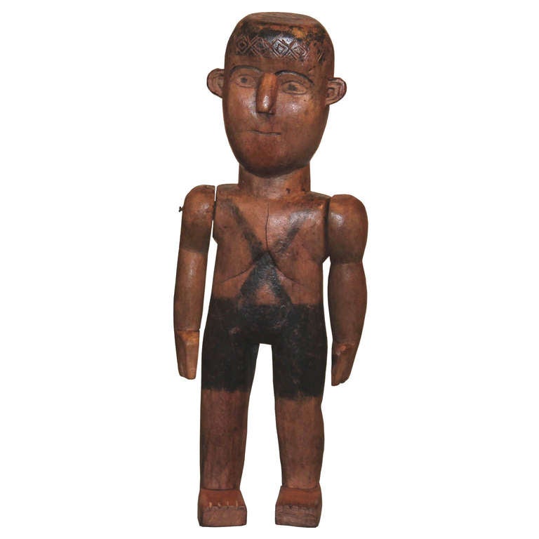 Indonesian Folk Figure at 1stDibs