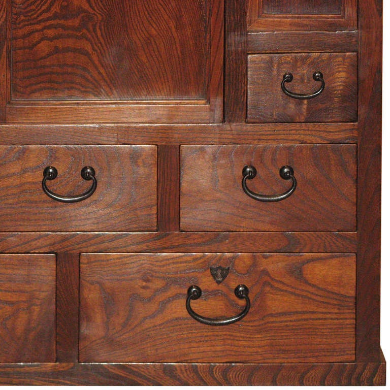 Japanese Keyaki Tea Chest at 1stDibs | japanese tea chest