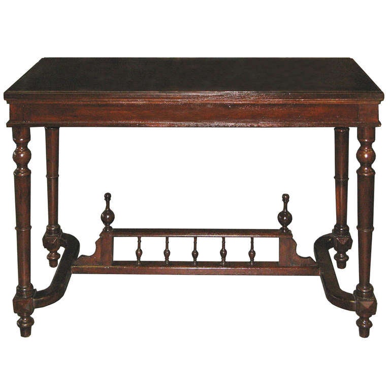 Vietnamese Mahogany Desk at 1stDibs