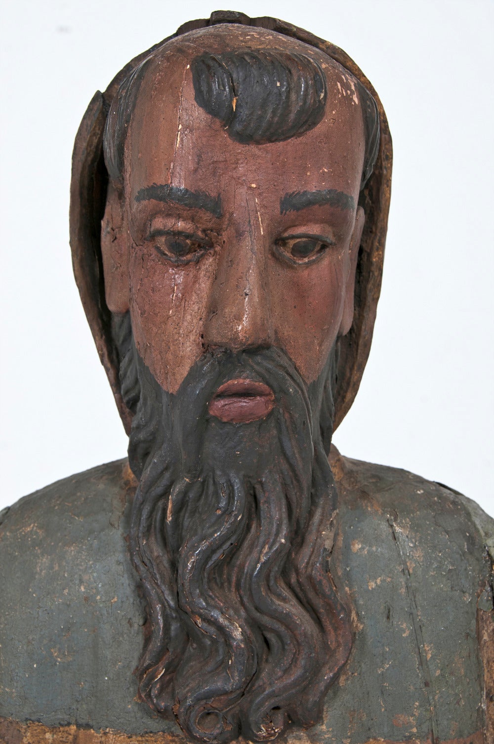 Primitive Antique Colonial Statue of Saint Valentine at 1stDibs | saint ...