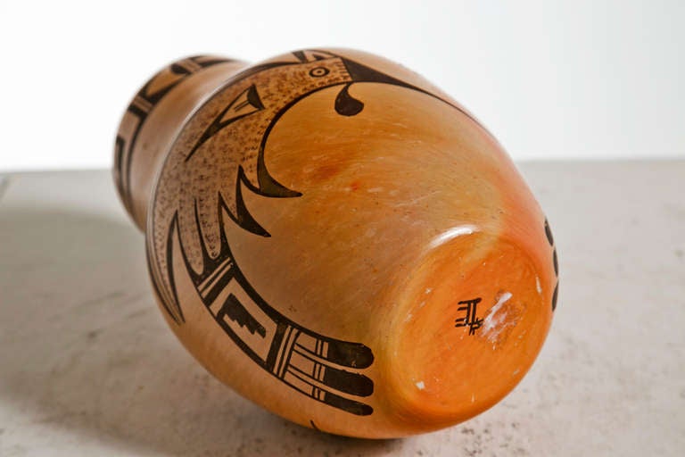 Hopi "Birds" Vase at 1stDibs | hopi vases