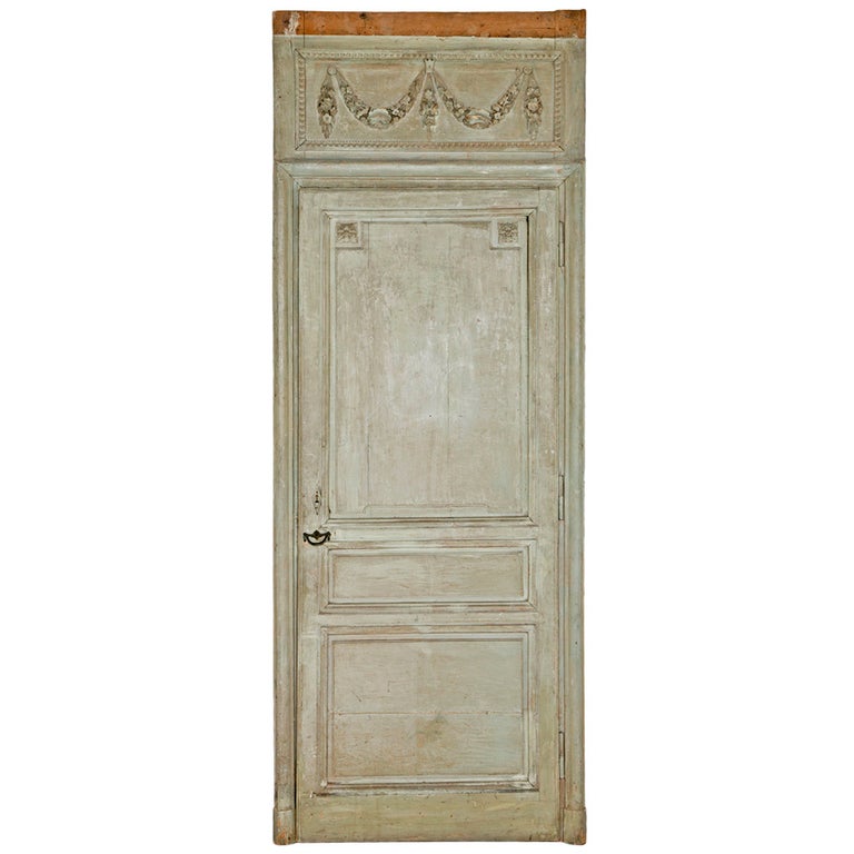 Pair of 18th Century French Painted Doors, ex. Doris Duke at 1stDibs