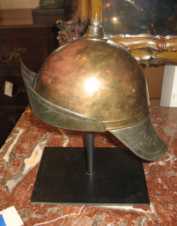 Bronze Color Costume Helmet at 1stDibs