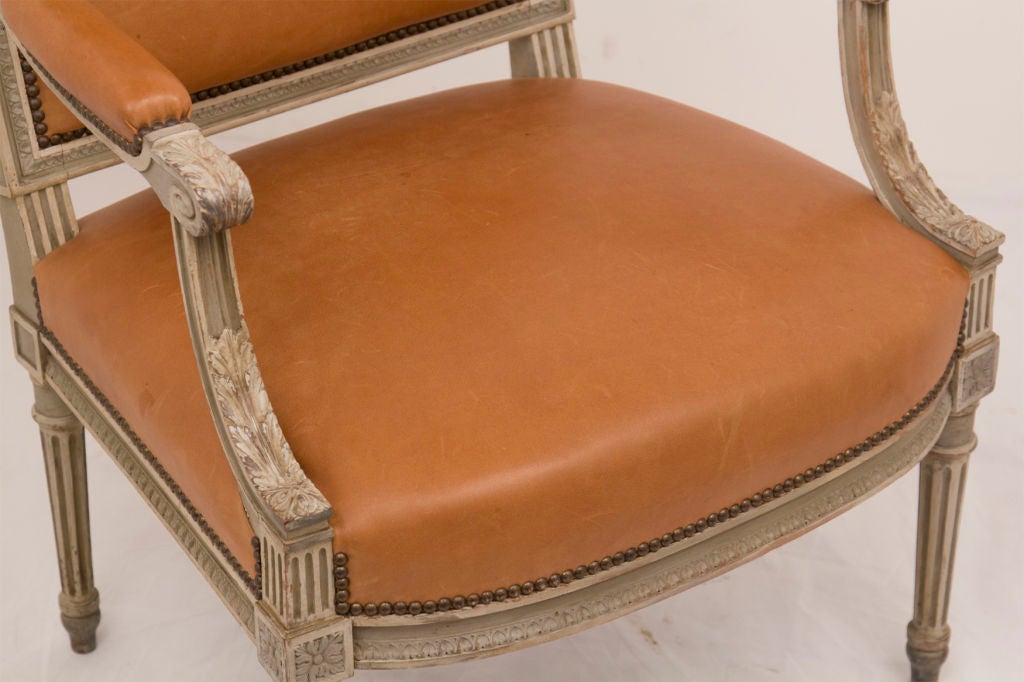 Pair of 19th Century Swedish Arm Chairs at 1stDibs