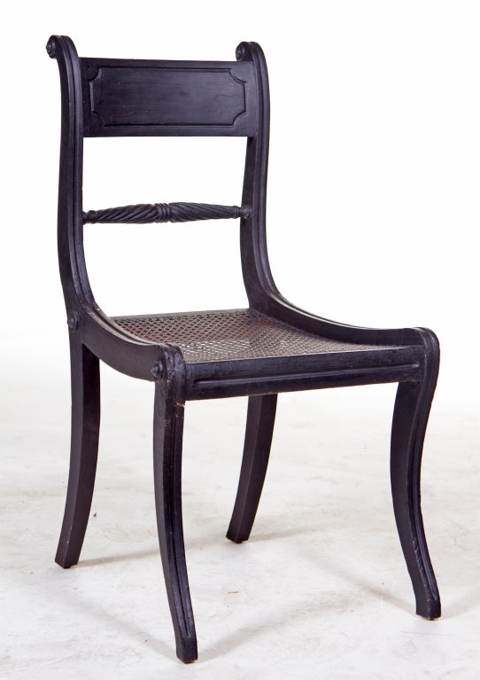 Pair of Regency Chairs at 1stDibs