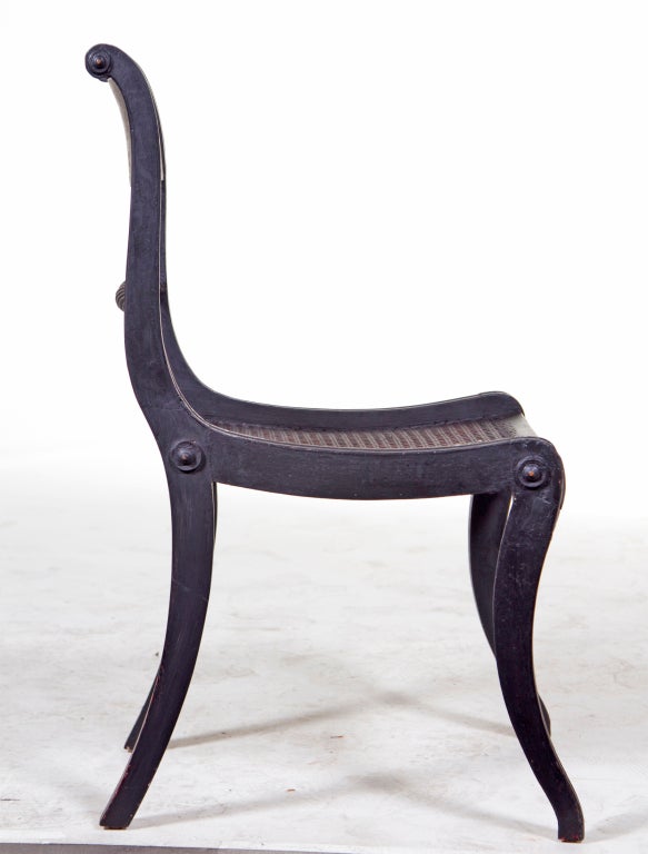 Pair of Regency Chairs at 1stDibs