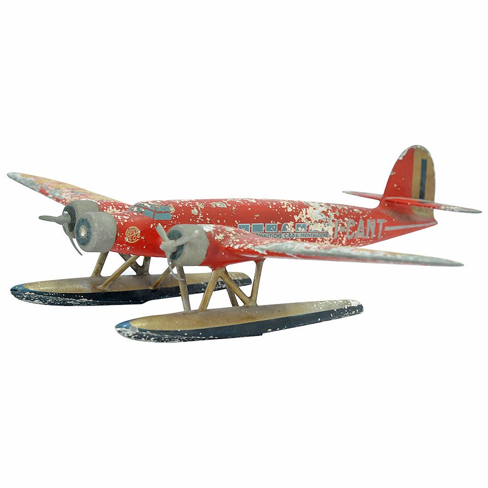 1940s Italian Float Plane Model at 1stDibs
