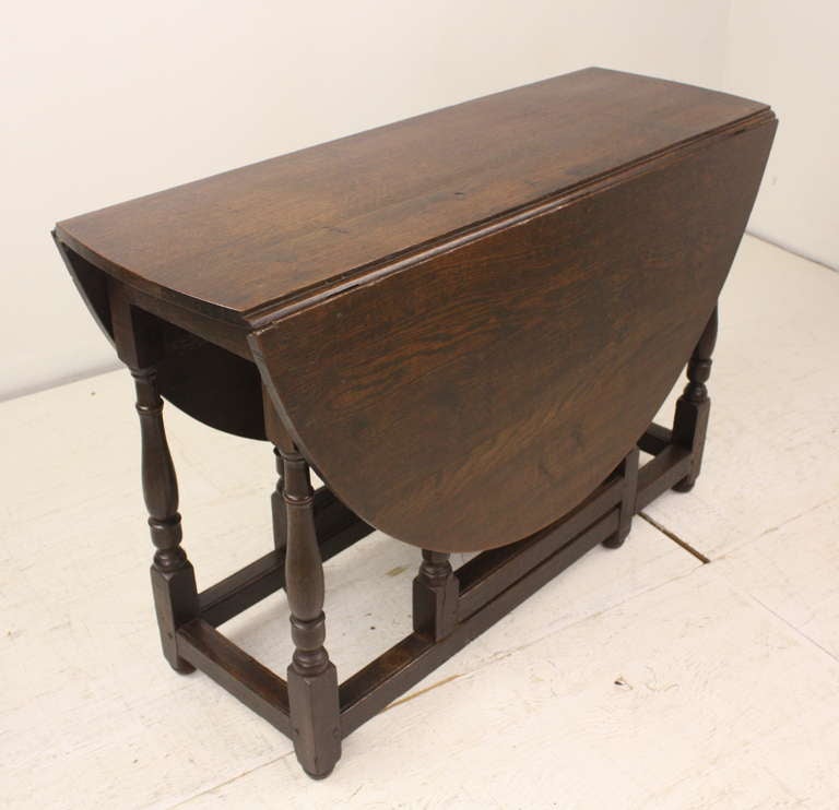Period Oak English Gateleg Table at 1stDibs