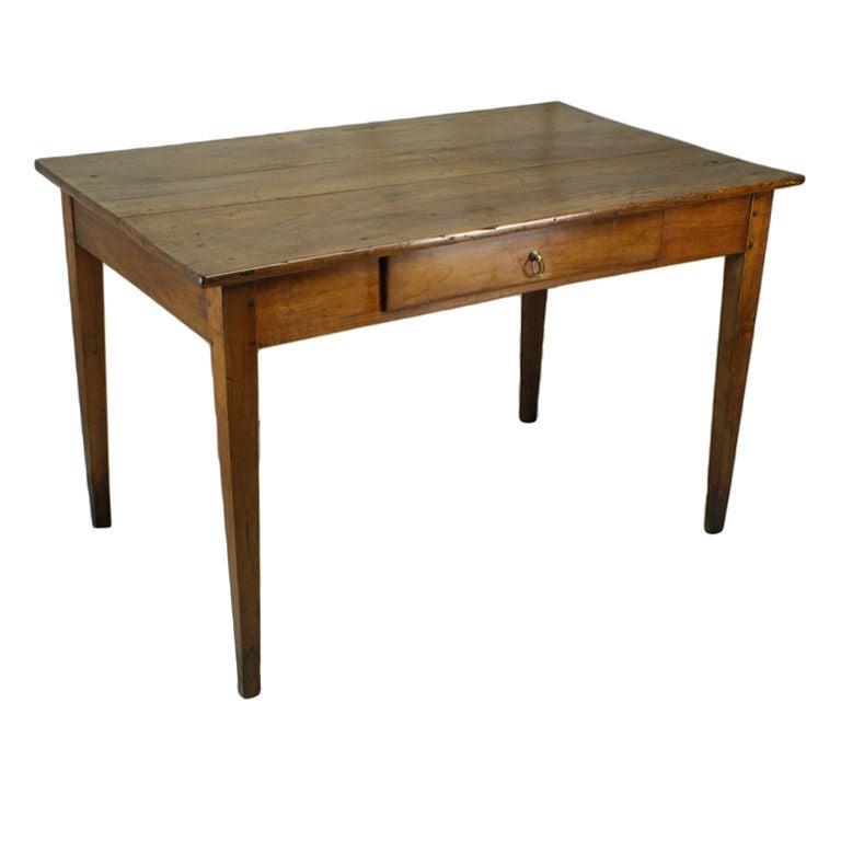 Antique French Cherry Writing Table at 1stDibs