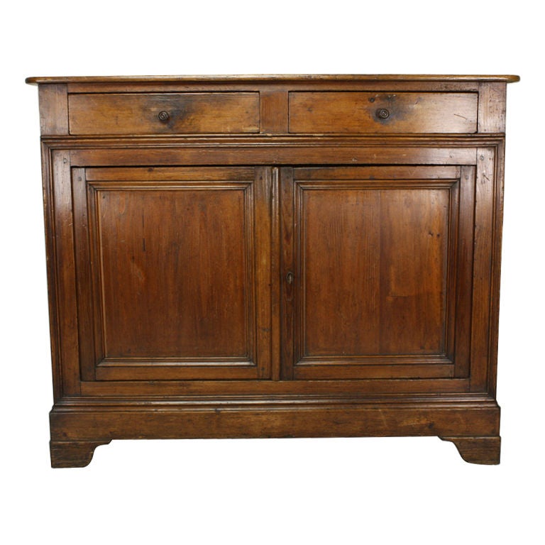 Antique French Pine Buffet at 1stDibs