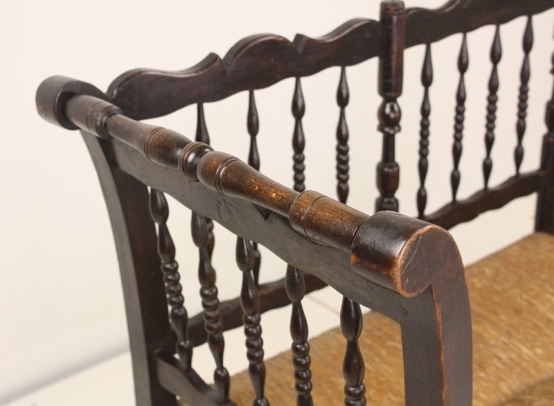 Antique French Spindle Bench at 1stDibs | antique spindle bench ...