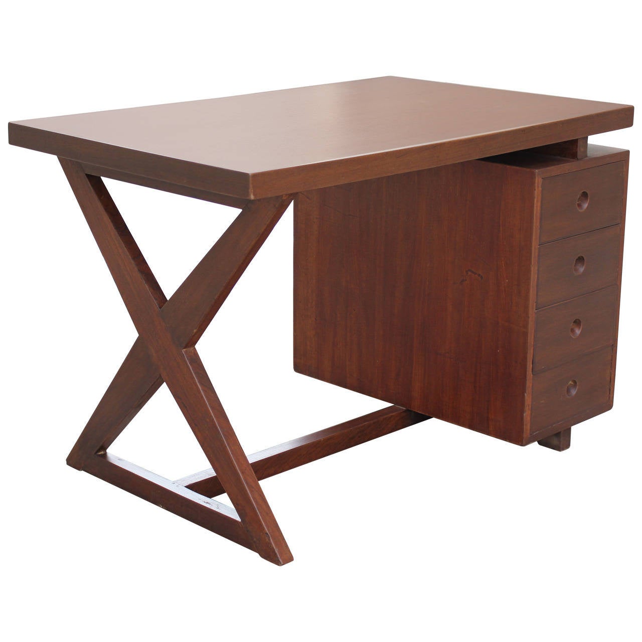 Pierre Jeanneret Bureau of Administration Desk at 1stDibs