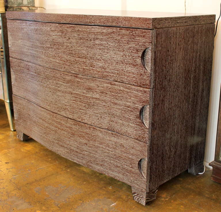 1940s Ceruse Oak Cabinet at 1stDibs