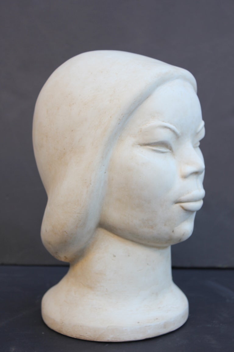 Plaster Model or a Young Women at 1stDibs