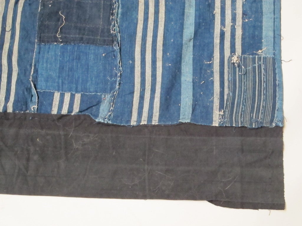 Antique Japanese Indigo Patchwork Panel at 1stDibs