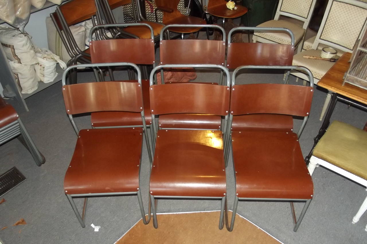 Set of Six Cox Chairs at 1stDibs