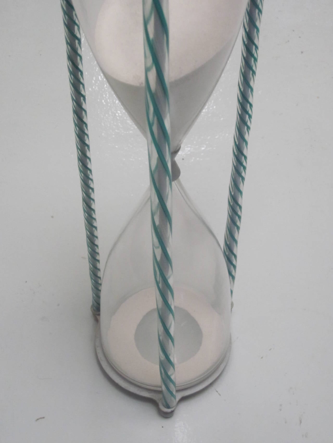 Handblown Murano Glass Hourglass by Paolo Venini at 1stDibs | venini ...
