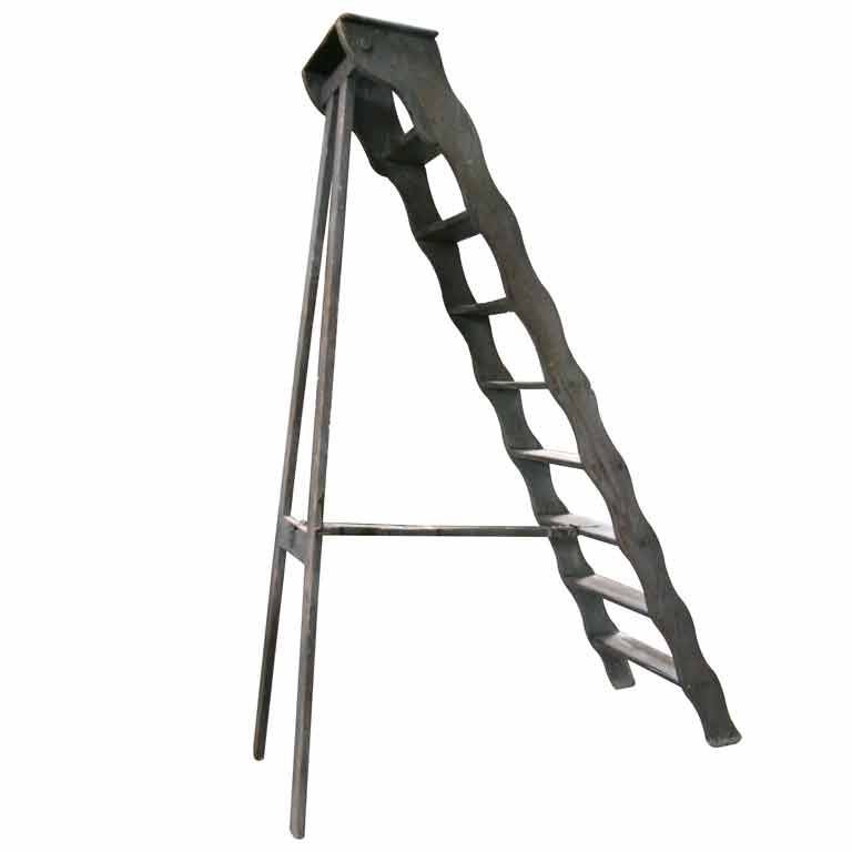 Italian 19th c. Painted Ladder at 1stDibs