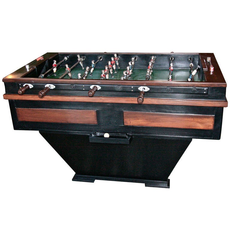 Italian 1950/60 Football Table "Bigliardino" at 1stDibs