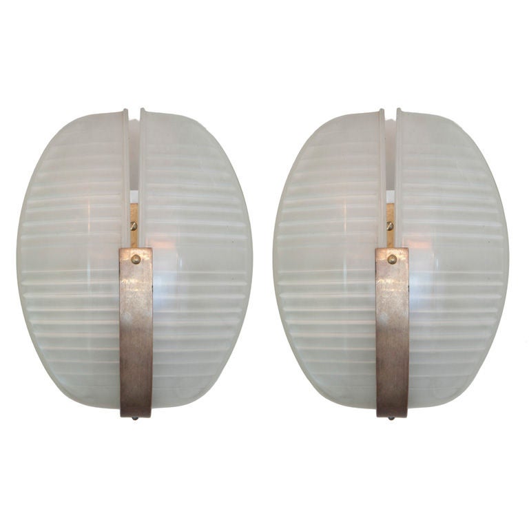 Vico Magistretti Lambda Wall Lamps at 1stDibs